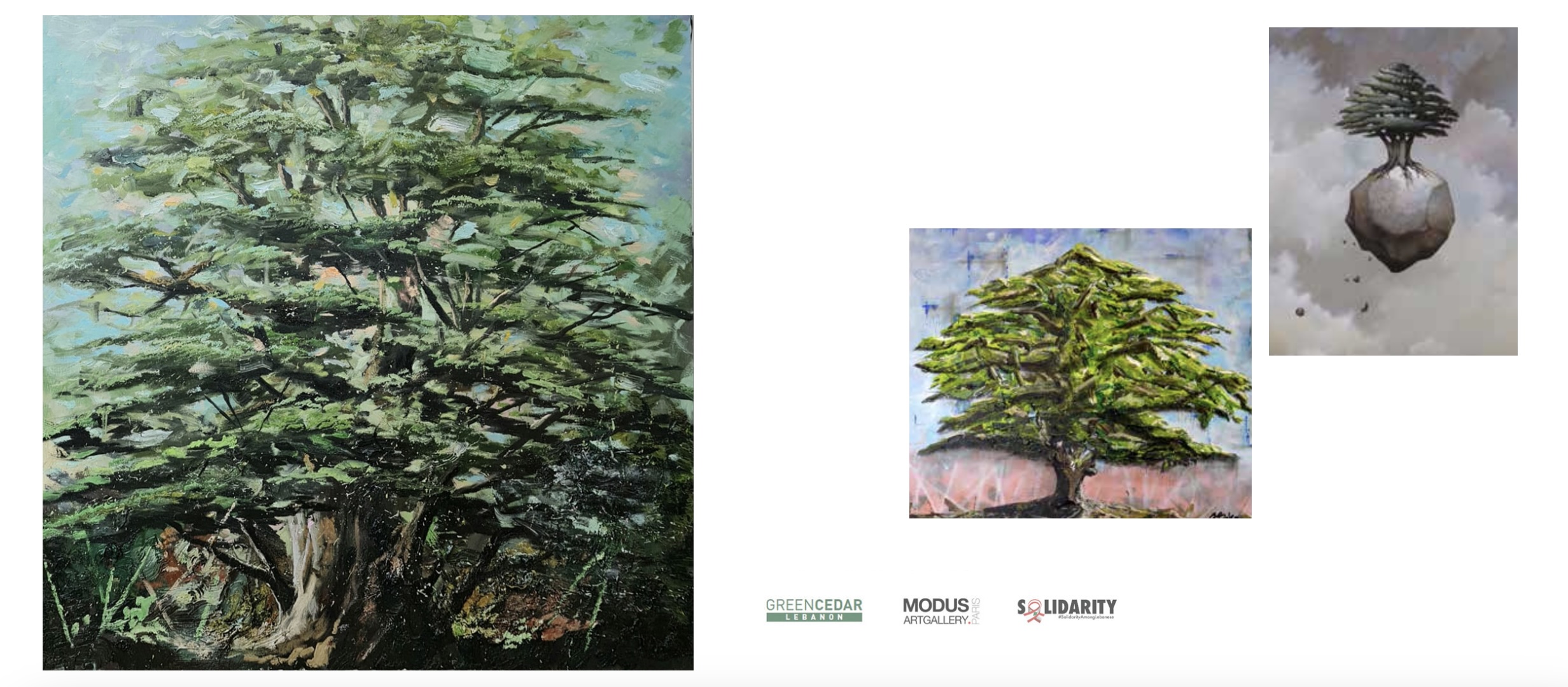"Draw Me A Cedar" Exhibition Tribute to the Land of Cedars - Green ...